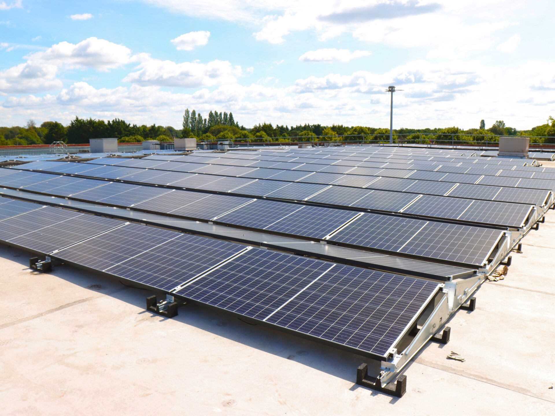 Tesco Thetford Solar array complete - Atrato Group