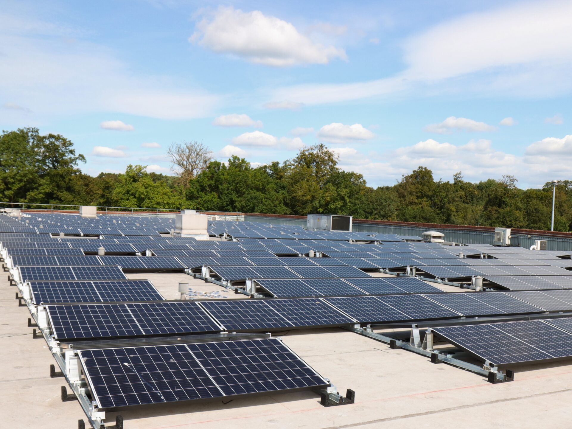 Tesco Thetford Solar array complete - Atrato Group